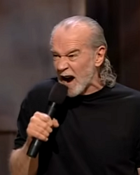 George Carlin | Logos con carne