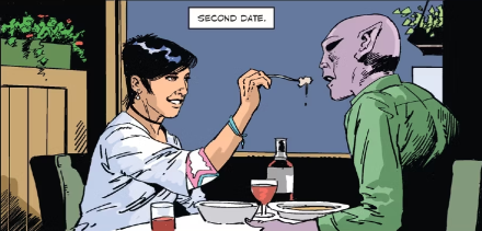 Resident Alien | Logos con carne